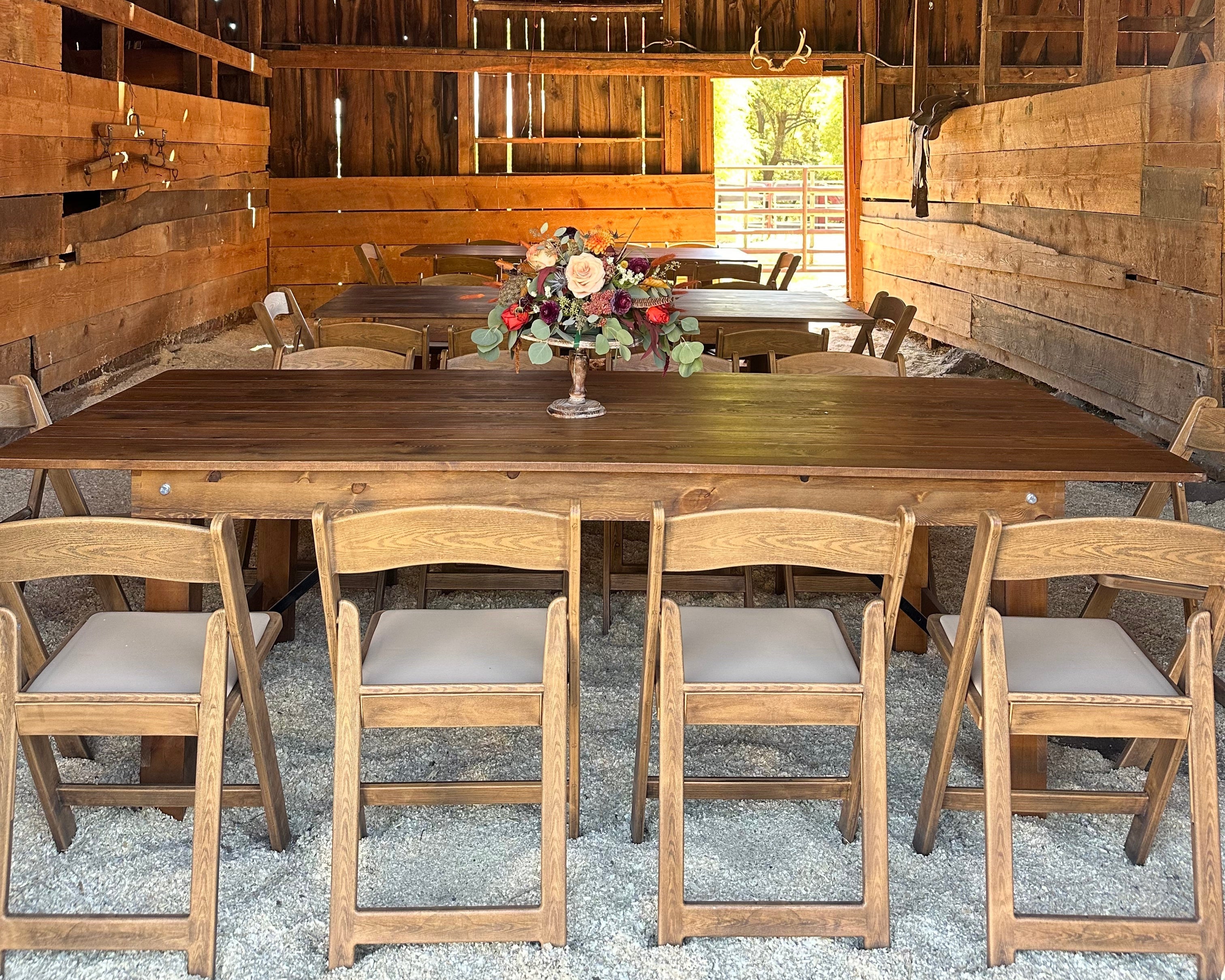 Farmhouse Table (8 foot) – Bramble & Hide